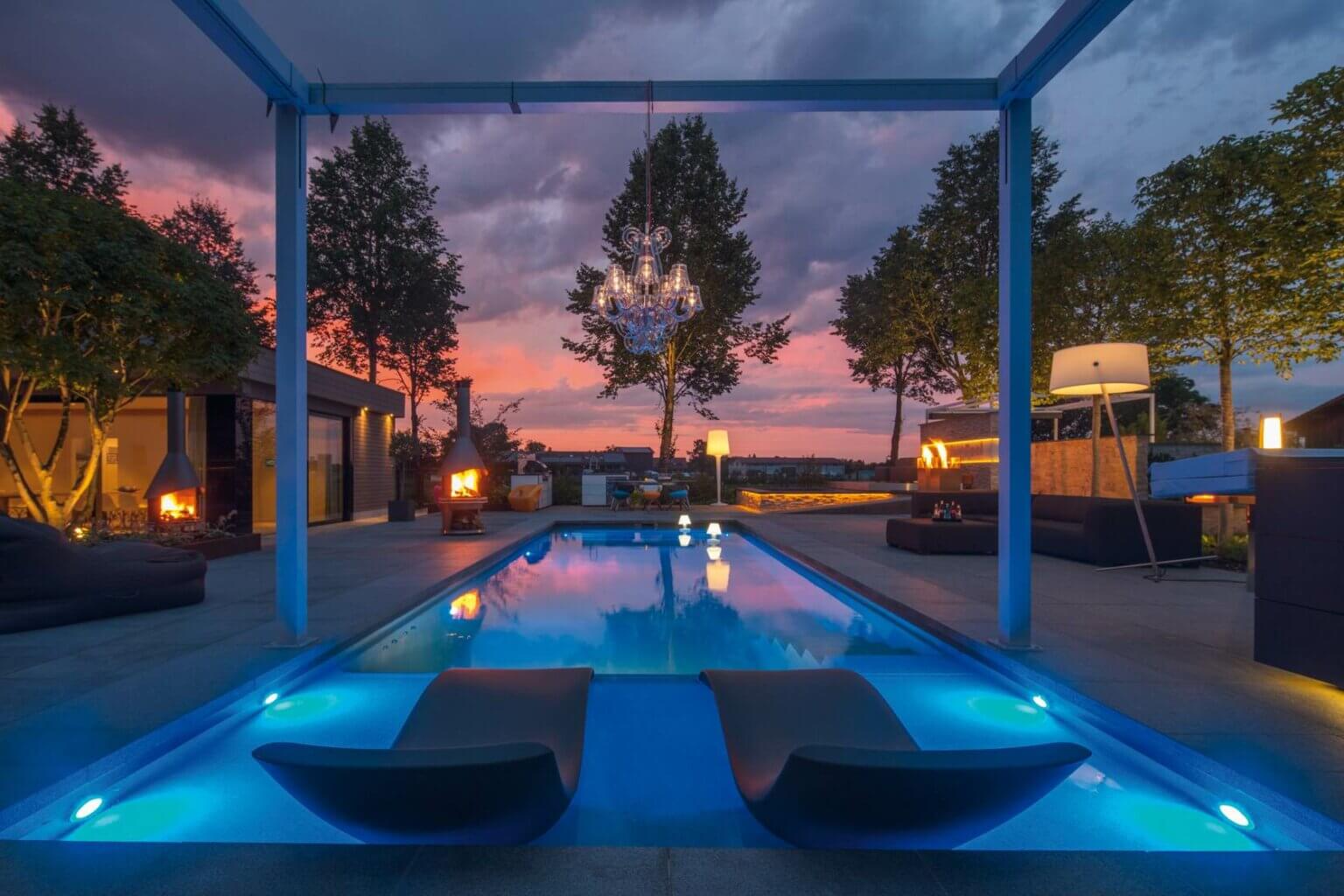 Prefabricated pool D-Line by Rivierapool - modern and design - Altipure